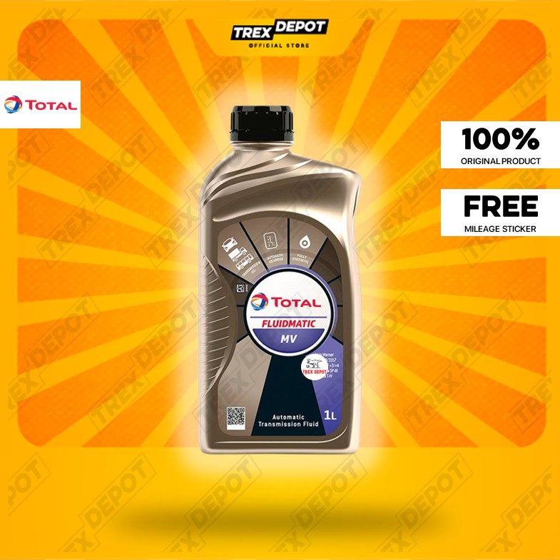TOTAL Fluidmatic MV ATF Automatic Transmission Fluid (1L) | Shopee Malaysia