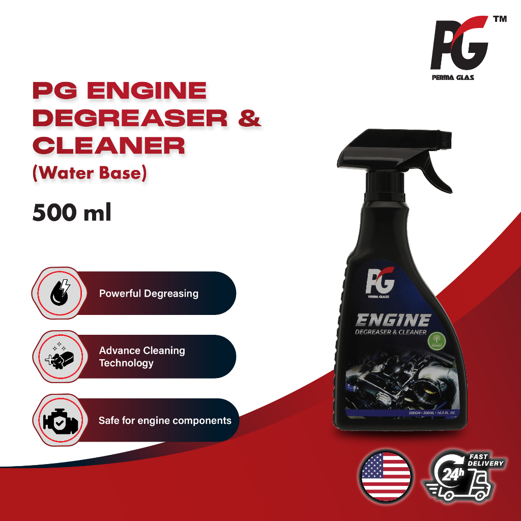 Perma Glass PG Engine Degreaser & Cleaner (500ml) | Powerful Engine Cleaning Solution | Shopee ...