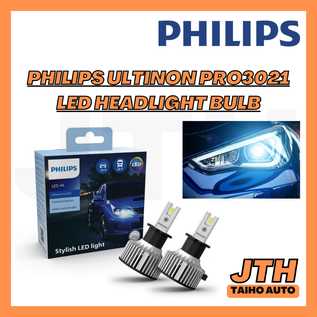 TAIHOAUTO PHILIPS / OSRAM LED Headlamp Bulb LED Light H1 / H3 / H4 / H7 ...