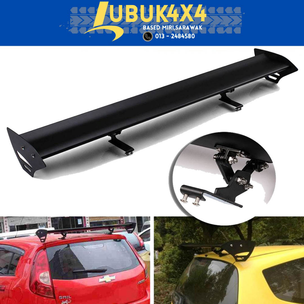 Adjustable Aluminum Hatchback Spoiler GT WING Style | Shopee Malaysia