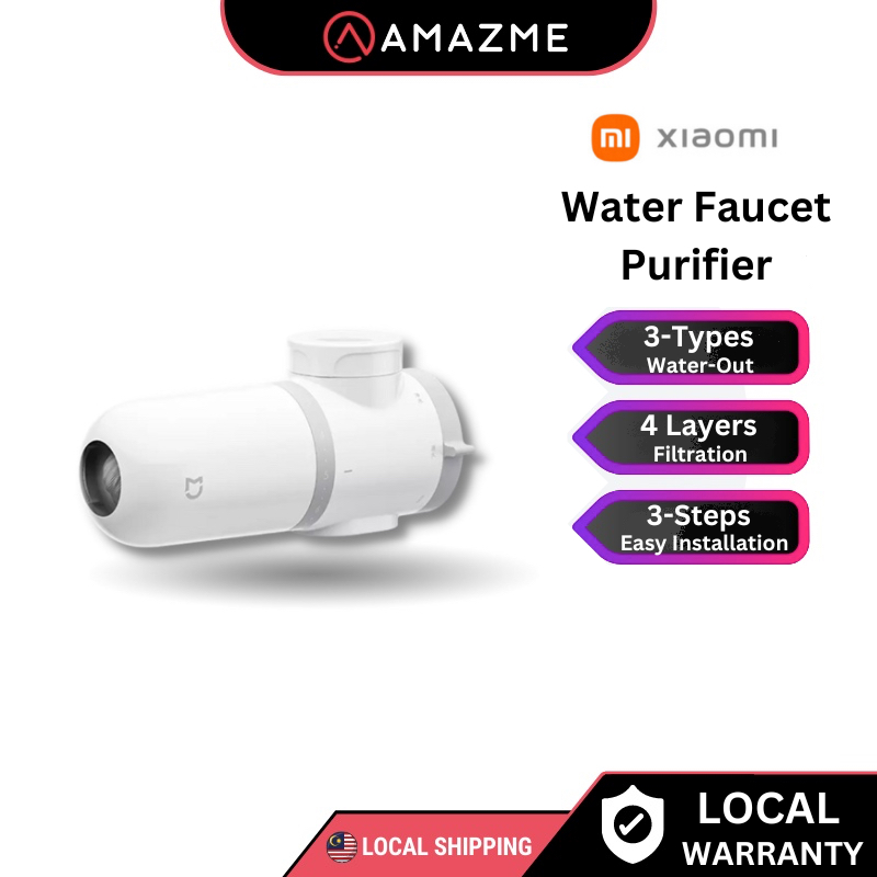 Xiaomi Mijia Mi Water Faucet Purifier Water 4 Layers Filter Activated ...