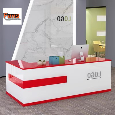 INS Modern Counter Kaunter Cashier Reception Front Desk With Drawer ...