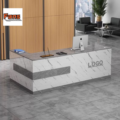 INS Modern Counter Kaunter Cashier Reception Front Desk With Drawer ...