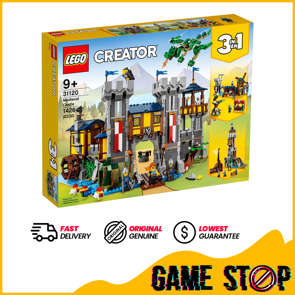 Lego 31120 Medieval Castle | Shopee Malaysia