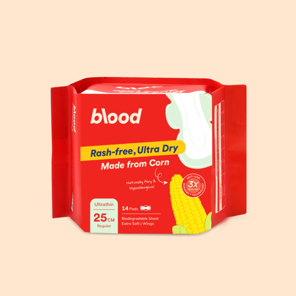 Blood Sanitary Pads 卫生棉 Made With 100% Corn (25cm | 29cm | 33cm | 41cm ...