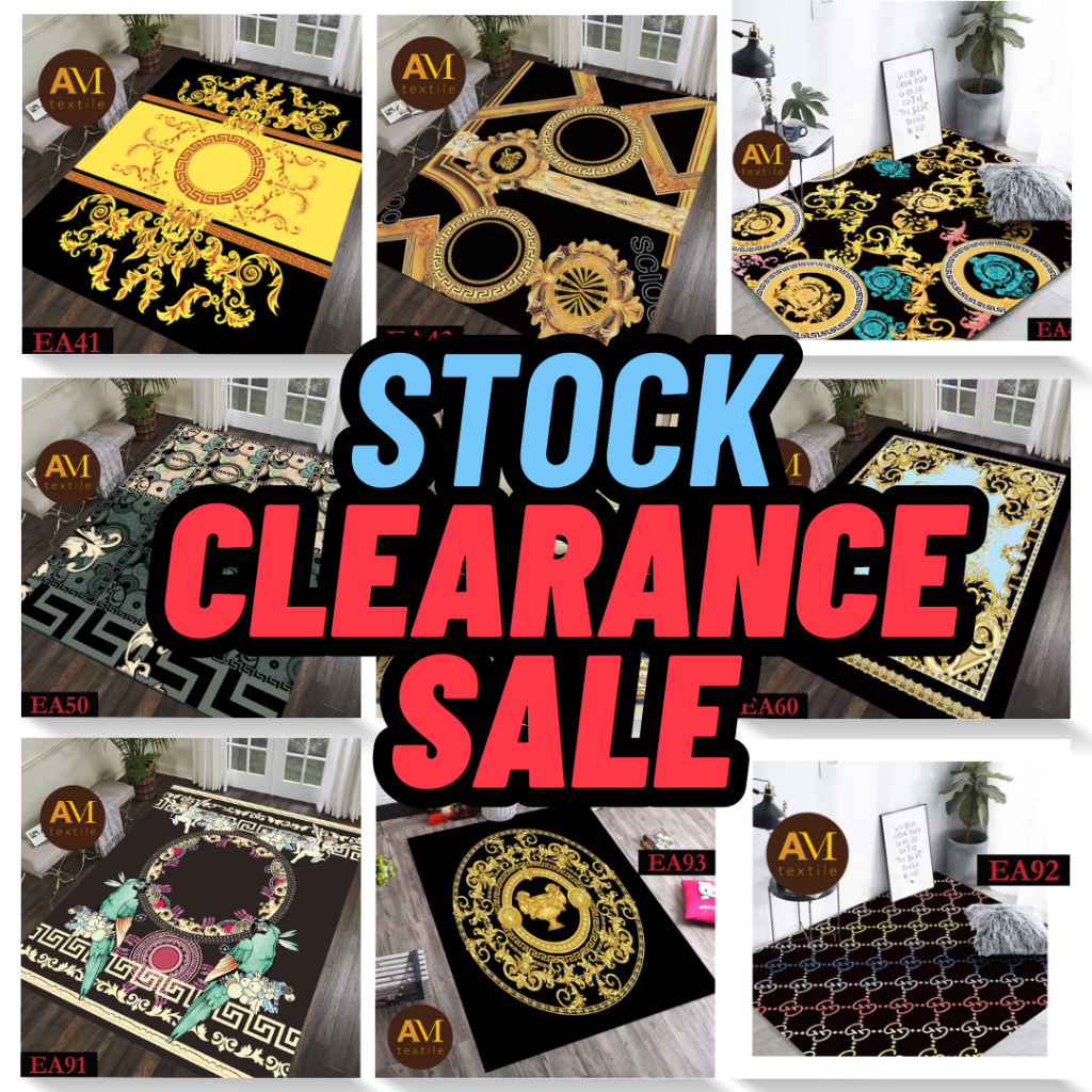 STOCK CLEARANCE KARPET READY STOCK 24-48 JAM POS CARPET European Velvet ...