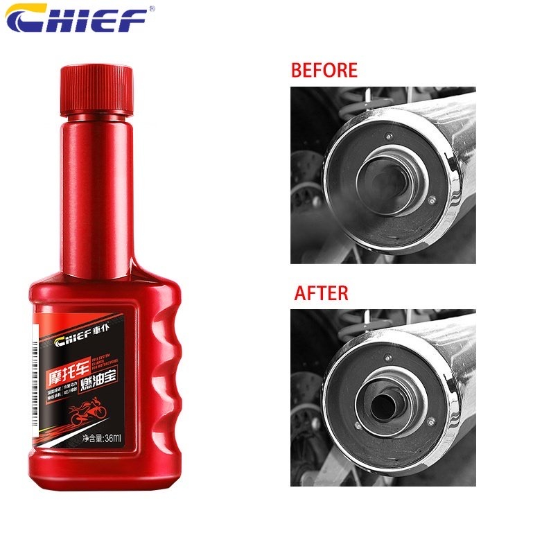 CHIEF Motor Fuel Addictive Fuel Treasure Motorcycle Engine Cleaner Gas ...