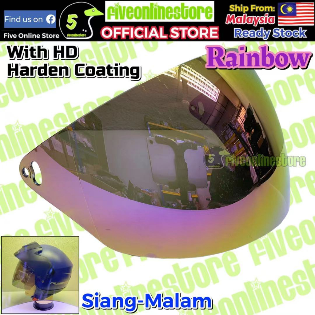 Rider Cruiser Visor Siang Malam SGV Cruiser KH Cruiser LTD VTEC Kids ...