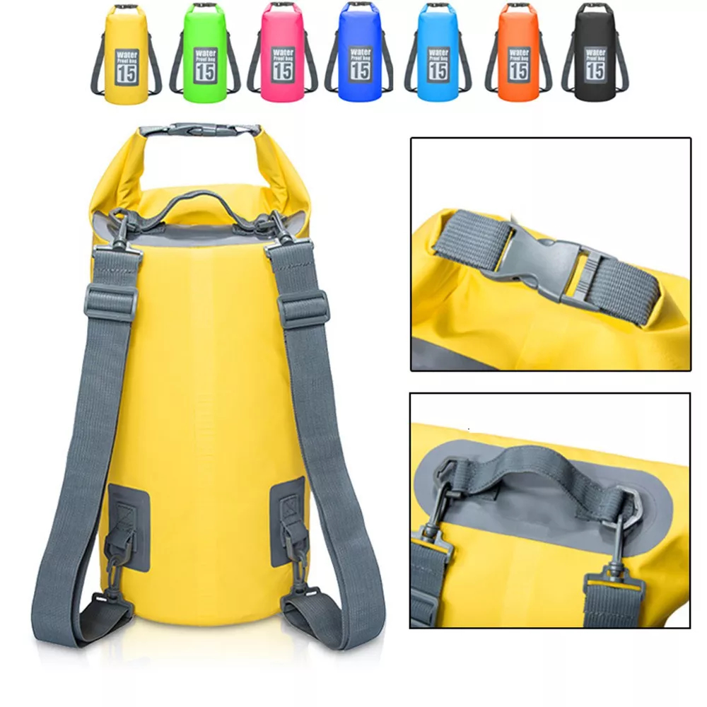 Beg Kalis Air /Bag Waterproof (/5L/10L/15L/20L) Strap Fishing Outdoor ...