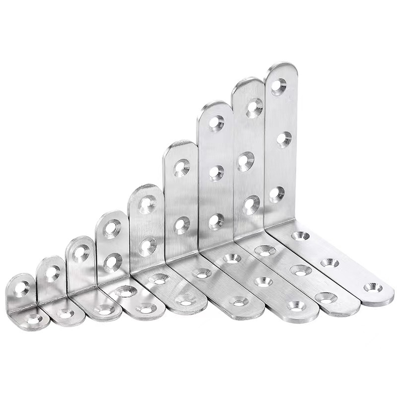 MKR Quality Stainless Steel L Bracket Anti Rust 90° Angle Shape Shelf ...