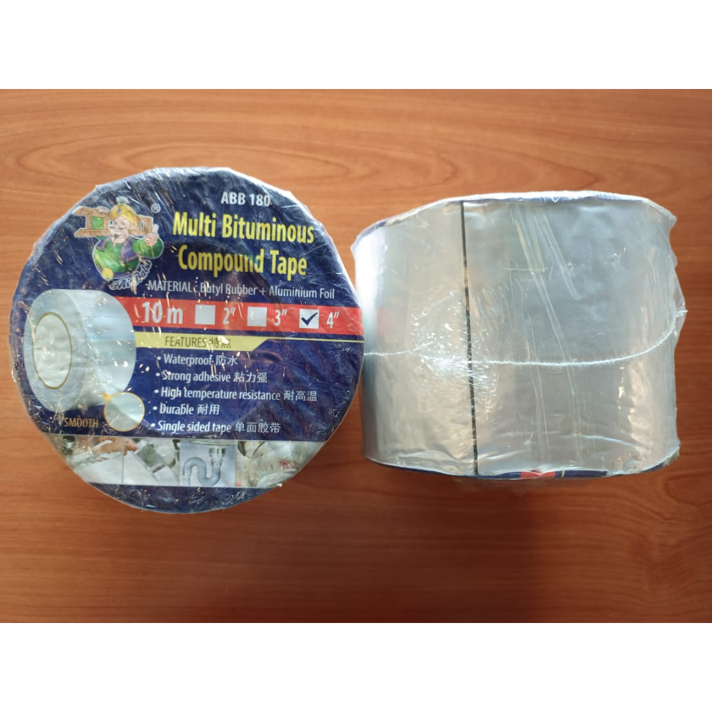 Multi Bituminous Compound Tape / Bitumen Flashing Tape / Butyl Tape ...