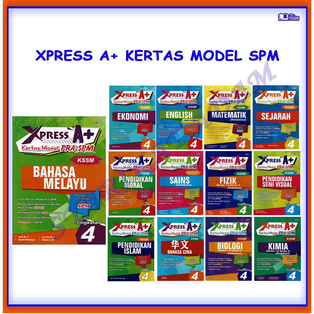 [adm] Buku Latihan Spm Xpress A Kertas Model Pra Spm Tingkatan 4