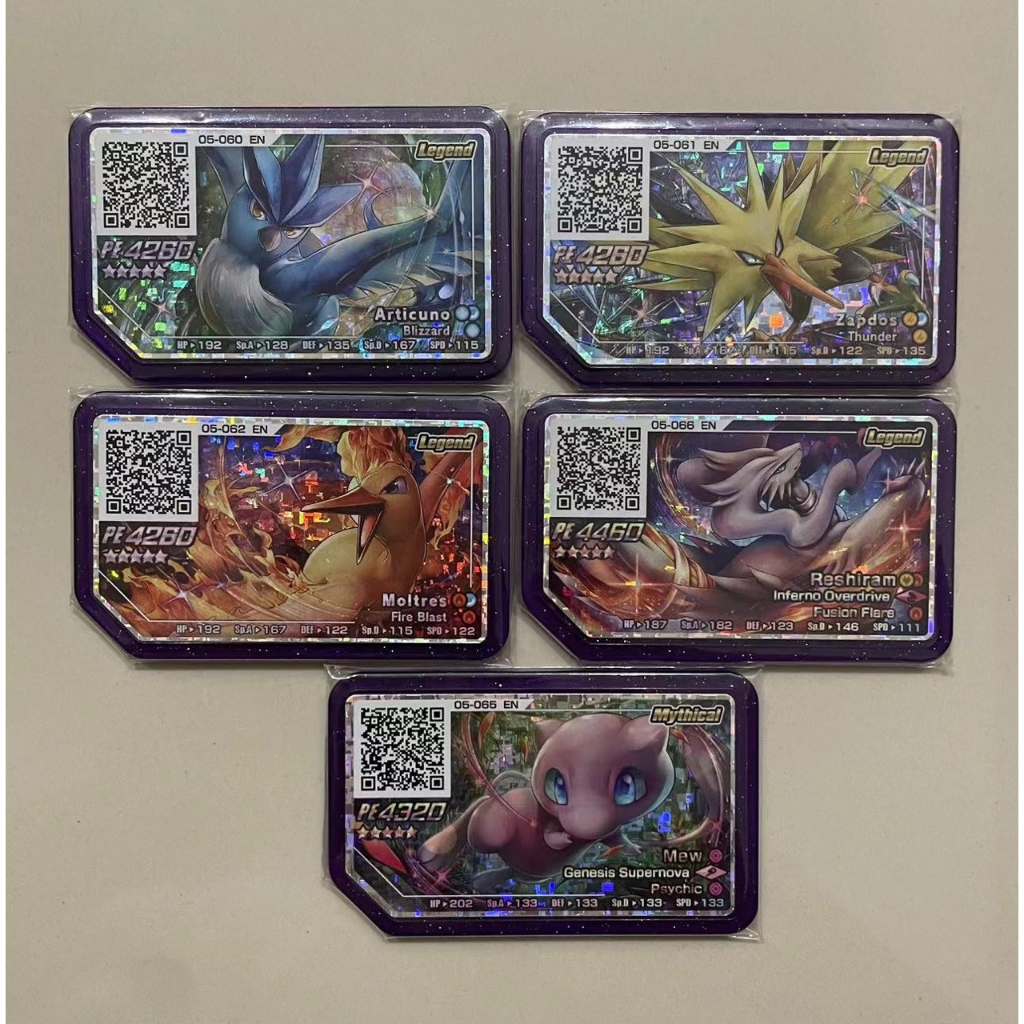 (Original) [Ready Stock] Pokemon Gaole Legend Part 1 5star | Shopee ...