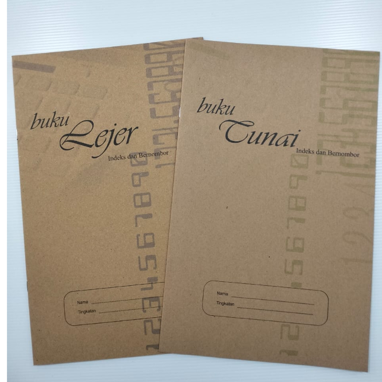 Standard F4 Cash Book/Buku Tunai/Buku Lejer/Buku Journal - 40's ...