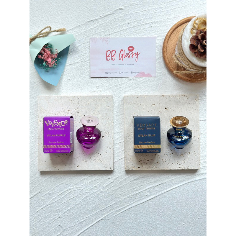 Versace Dylan Purple / Blue Femme EDP 5ml Miniature Perfume for Her ...