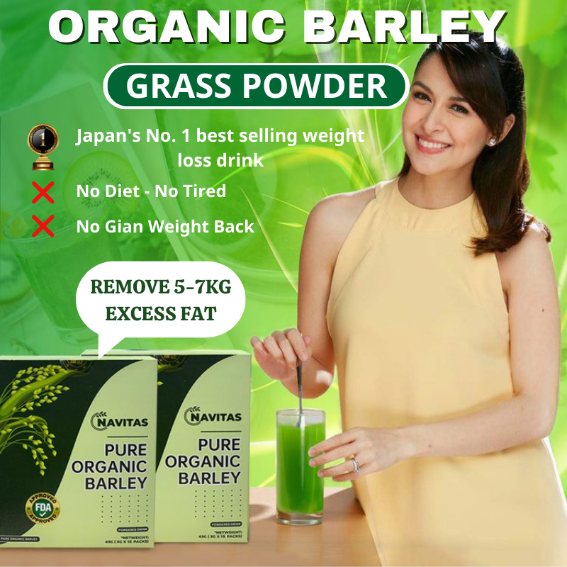 𝐍𝐀𝐕𝐈𝐓𝐀𝐒 Barley Grass Powder original and natural Pure Organic Barley ...