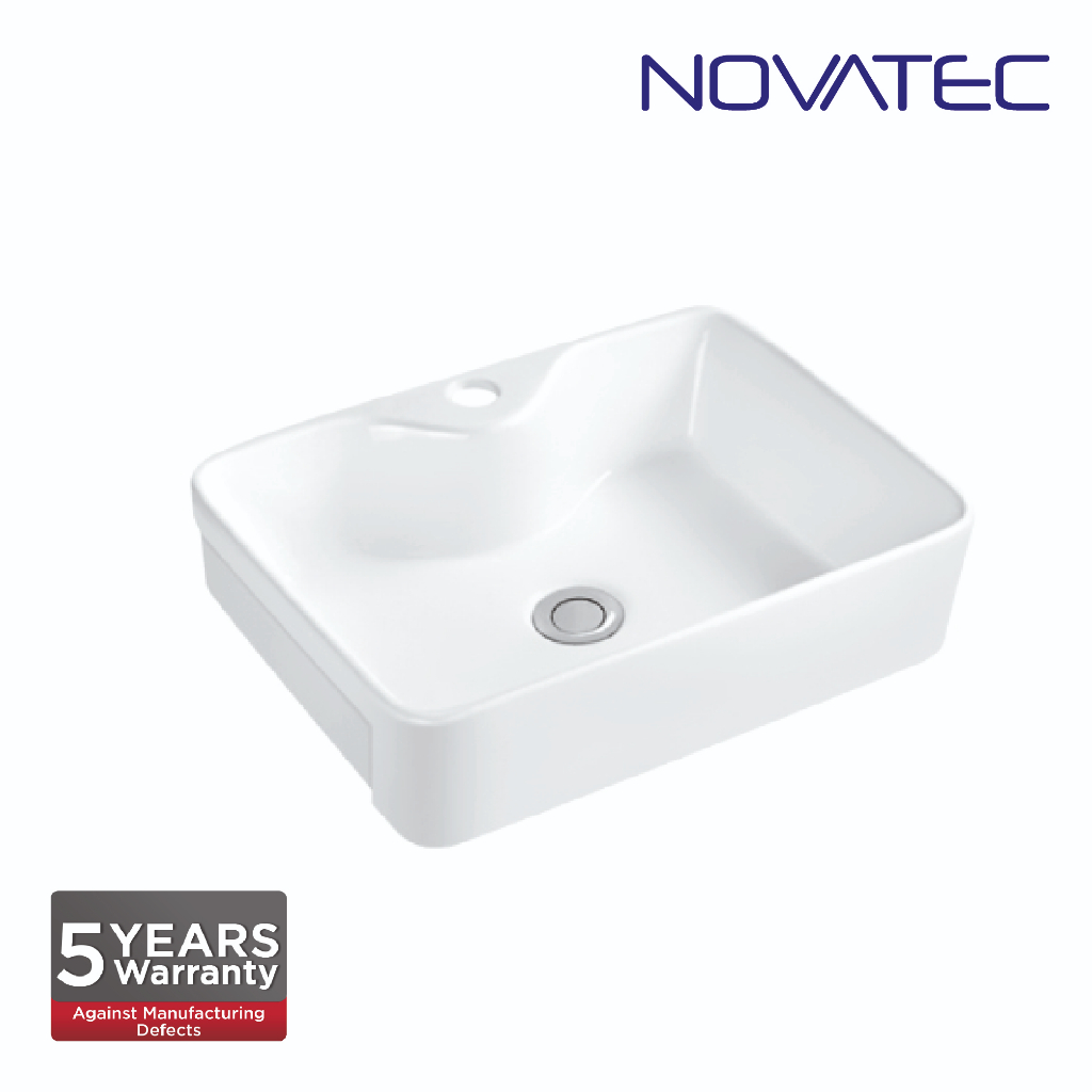Novatec SW Serifos 480 SRB Semi Recessed Basin SR6014 - Basin / Sinki ...