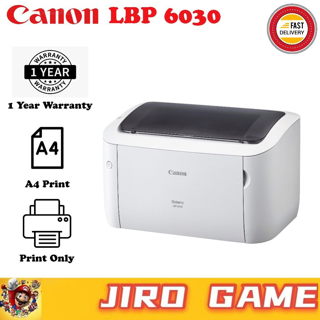 Canon LBP6030 Single Function Wired Laser Printer | Shopee Malaysia