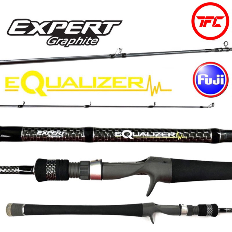 Expert Graphite Equalizer Baitcasting Rod Baitcast BC Casting | Shopee ...