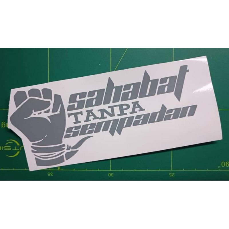 [Sticker Kereta / Car Sticker] SAHABAT TANPA SEMPADAN Car Sticker Body ...