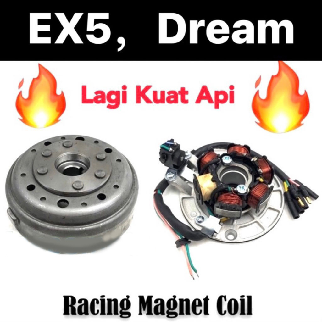 HONDA EX5 EX5 DREAM EX5 HIGH POWER RACING MAGNET COIL / RACING FUEL ...