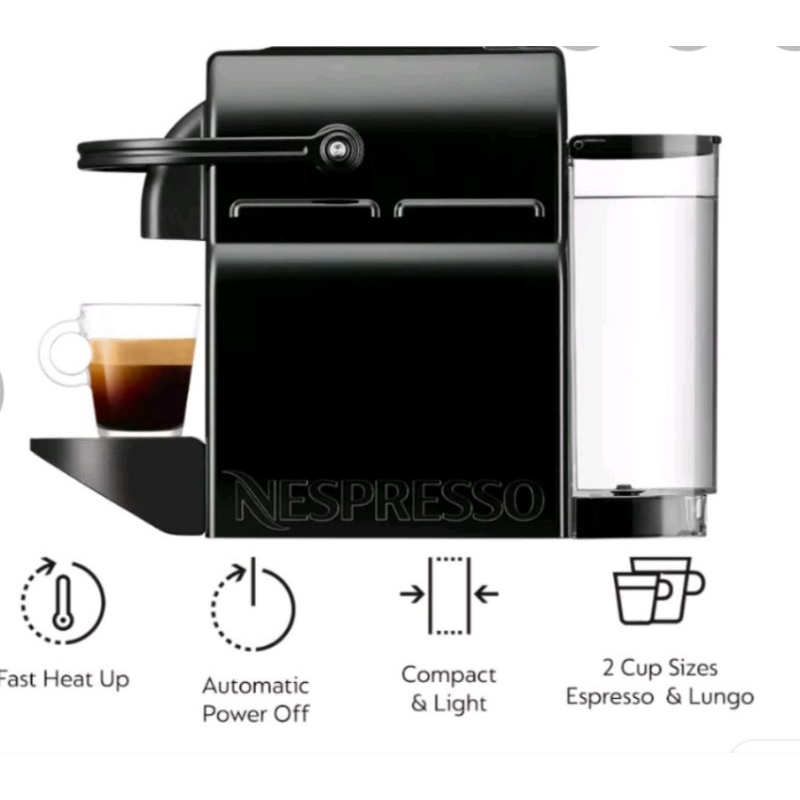 NESPRESSO D40 INNISSIA COFFEE MAKER FREE 50PCS CAPSULE READY STOCK ...