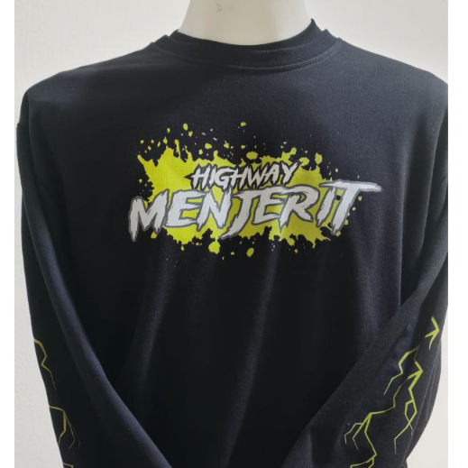 BAJU [''HIGHWAY MENJERIT'']RIDE VIRAL KAIN TEBAL | Shopee Malaysia