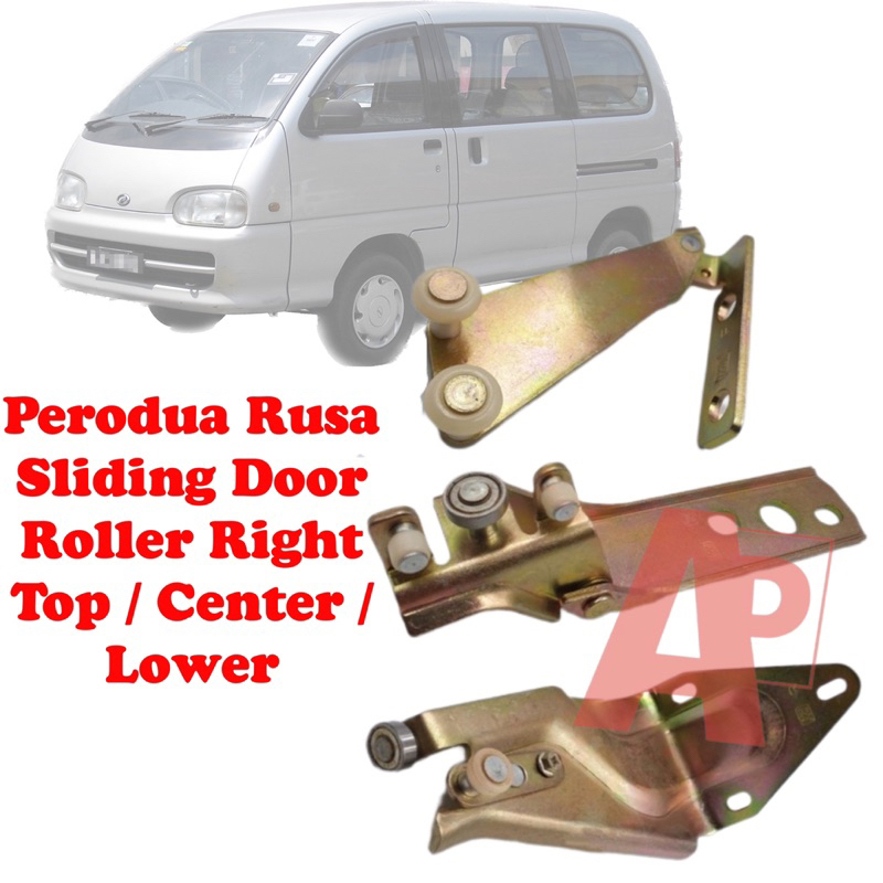 Perodua Rusa Sliding Door Roller Right Side New Top / Center / Lower ...