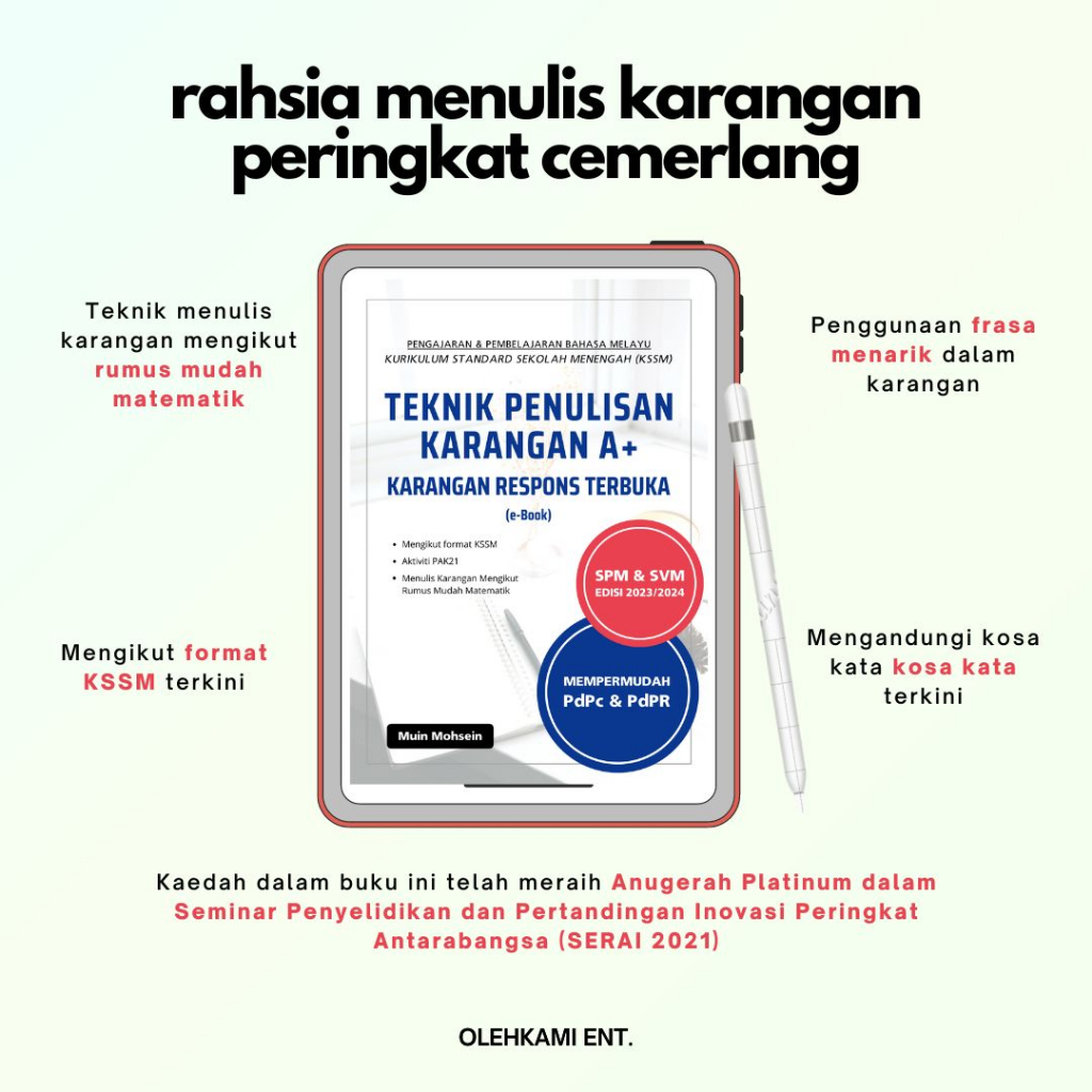 Pdf Teknik Penulisan Karangan A Spm Shopee Malaysia