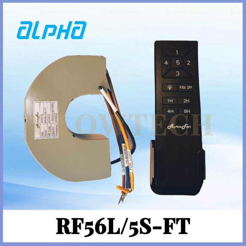 [ORIGINAL] ALPHA Ceiling Fan PCB/REMOTE CONTROL RF56L/5S-FT PCB ...