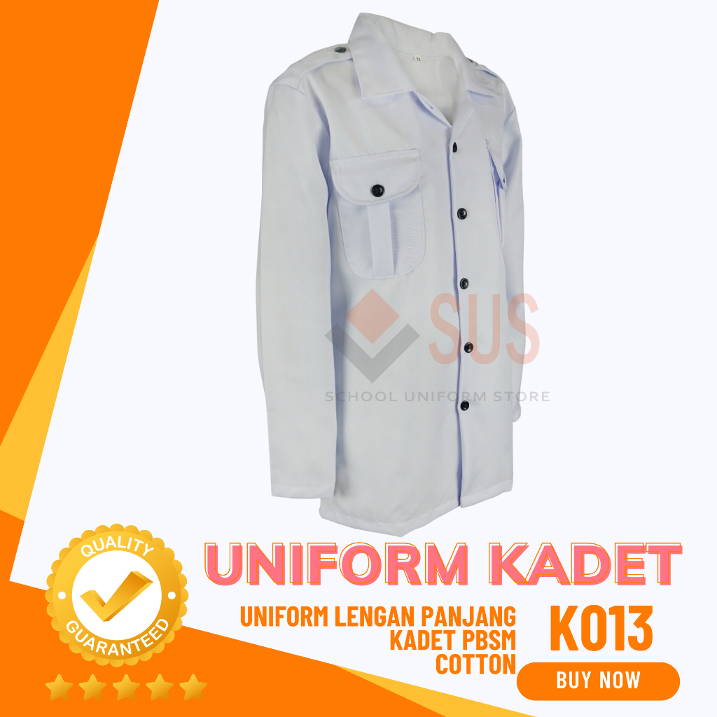 PBSM / UNIFORM KADET PERSATUAN BULAN SABIT MERAH ( LENGAN PANJANG ...