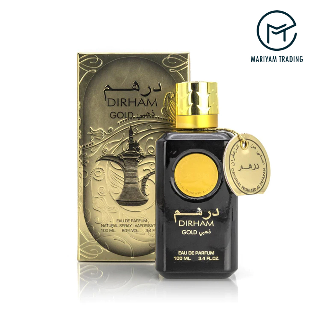 Ard Al Zaafaran Perfumes Dirham Gold Eau de Parfum 100ml Perfume Spray ...