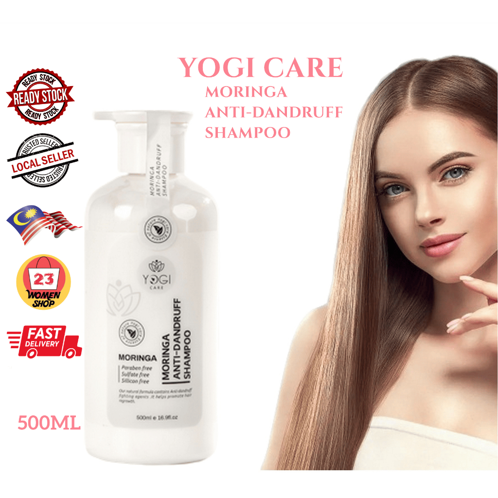 Professional Salon Use USA YOGI CARE Natural Moringa Anti-Dandruff ...