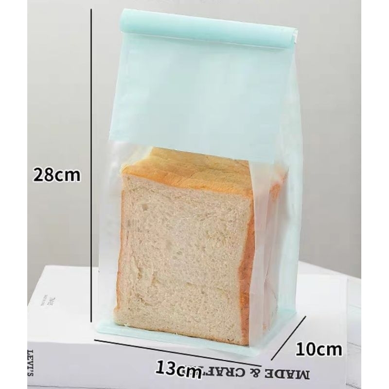 Bakery Toast Loaf Bread Pastry Roti Packaging Bag Kraft Paper Cookie ...