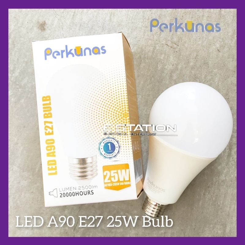 Perkunas LED E27 Bulb 25W- Mentol lampu Energy Saving- SIRIM APPROVED ...