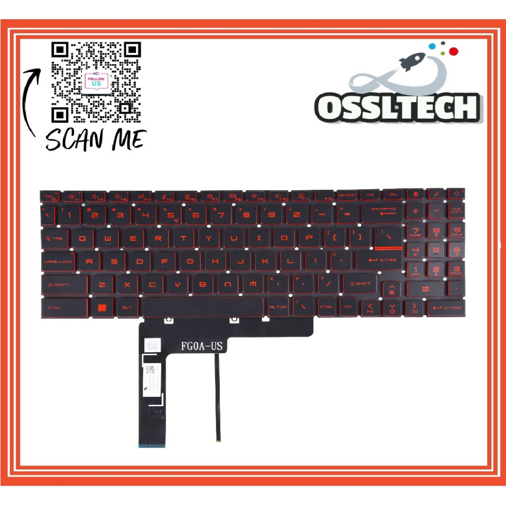 MSI Katana GF66 GF76 Pulse GL66 GL76 MS-1582 MS-1583 MS-17L1 MS-17H3 ...