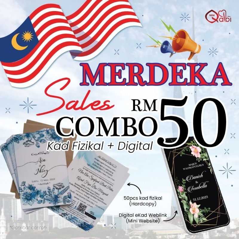 COMBO EKAD KAD DIGITAL & KAD FIZIKAL HARDCOPY [MERDEKA SALES] EKAD ...