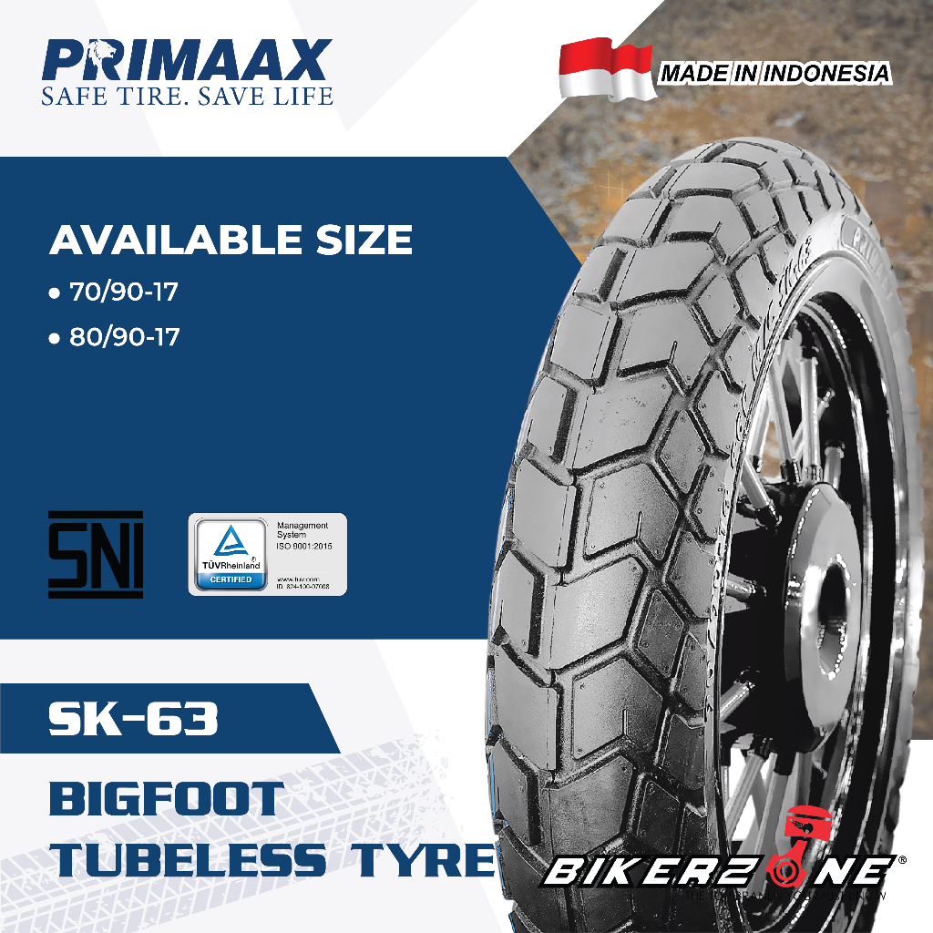 ‼Clear stock‼ PRIMAAX Tyre SK-63 BIGFOOT Tubeless Tyre / Motocross Tyre ...