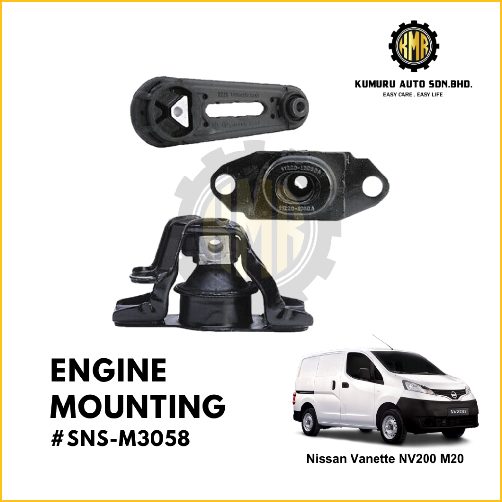 (1@Set) Nissan Vanette NV200 M20 Engine Mounting Set | Shopee Malaysia