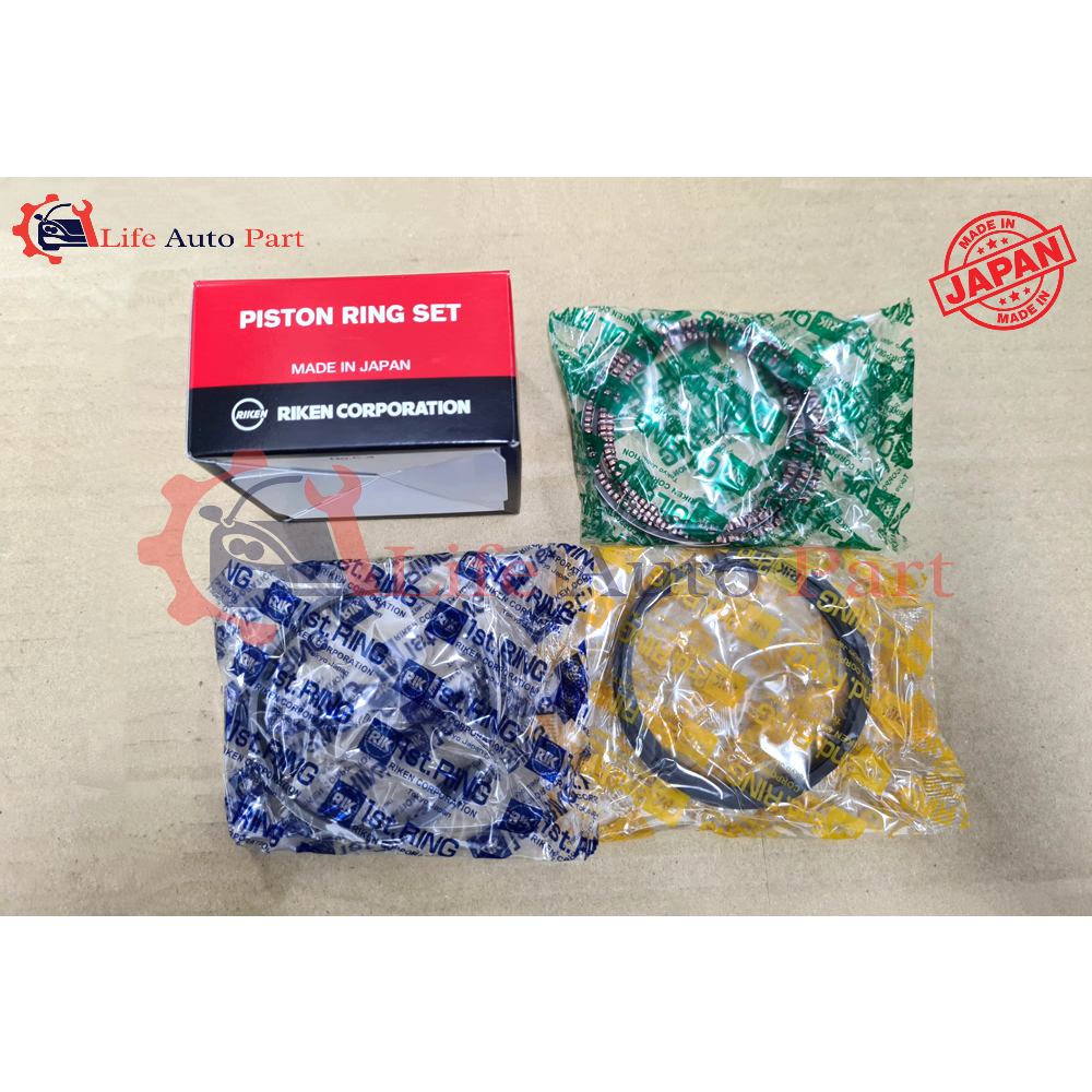 JAPAN PROTON SAGA ISWARA WIRA SATRIA 1.5 12V 4G15 PISTON RING (STANDARD ...