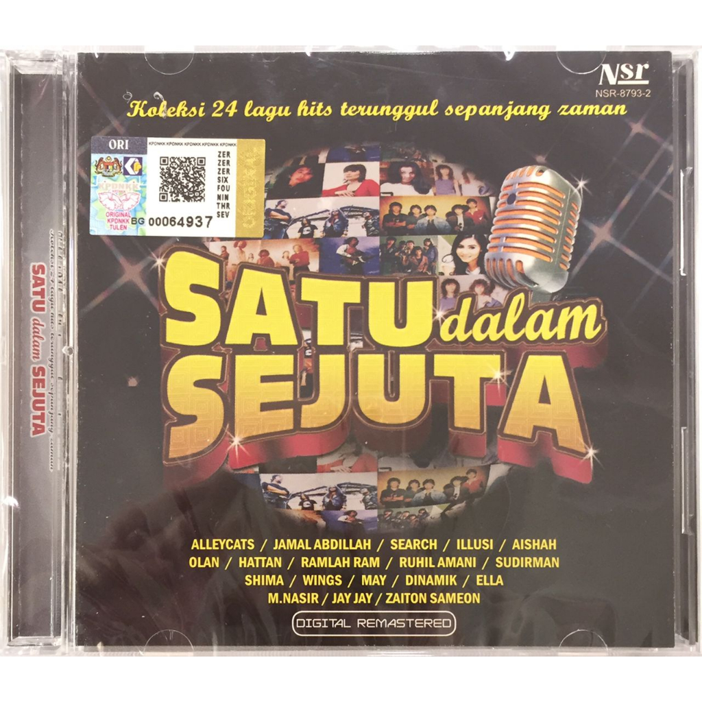 Satu Dalam Sejuta (2CD) | Shopee Malaysia