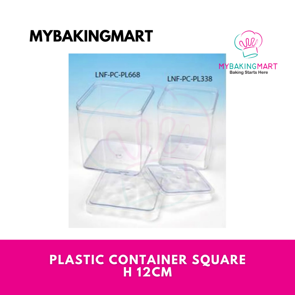 Acrylic Container Food Container - Balang Plastic Bekas Biskut Raya ...