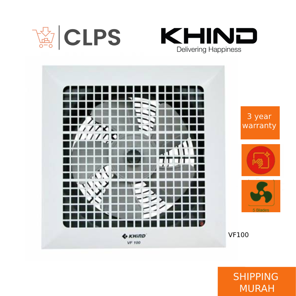 KDK Wall Exhaust Fan 20AQM / 25AQM / 30AQM 8'' / 10'' / 12 ...