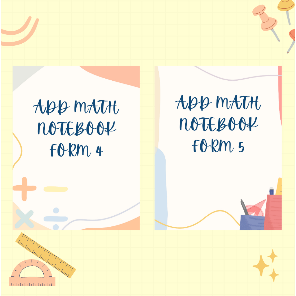 [PDF] KSSM SPM A+ Add Math Notes Form 4 & Form 5 | Shopee Malaysia