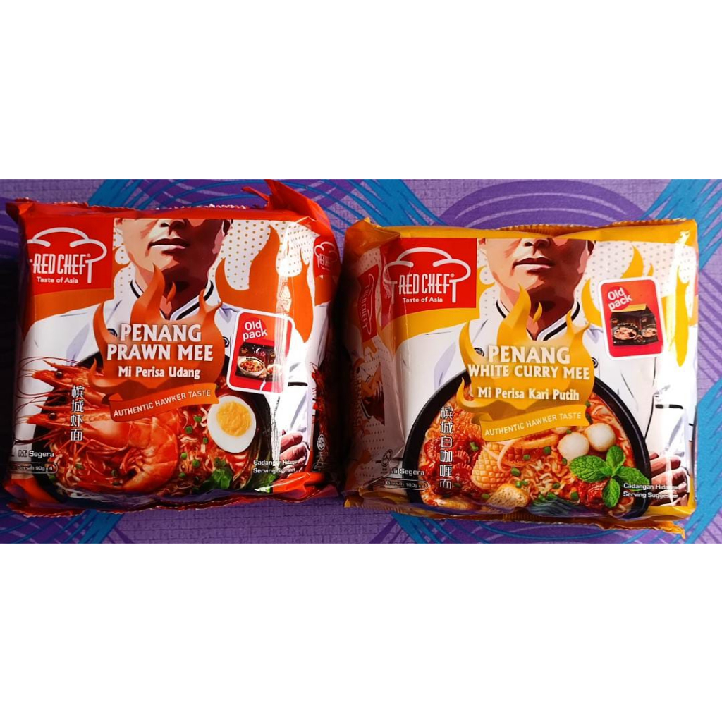 (Taste of Penang) Red Chef Taste of Asia ~ Penang Prawn Mee 90g x 4 ...