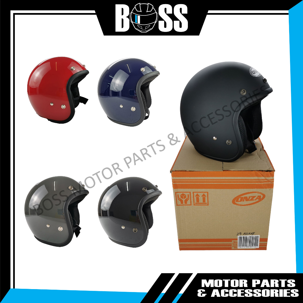 [ONZA] (S1) Motorcycle Helmet MAGNUM Topi Keledar (SIRIM APPROVED ...