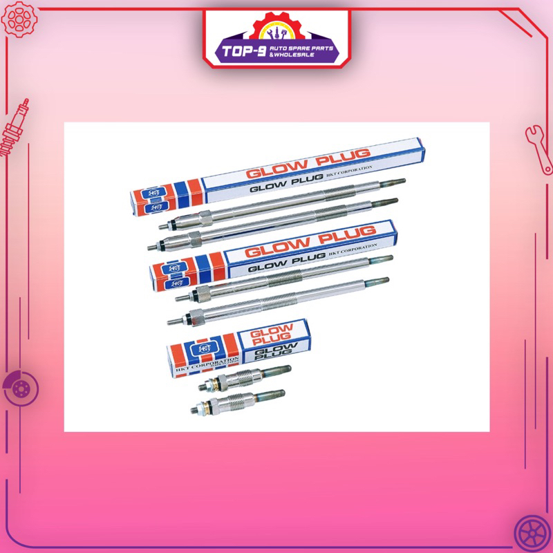 HKT 100% Made In Japan Heater Glow Plug CP-25 Toyota Hilux Revo GUN125 ...