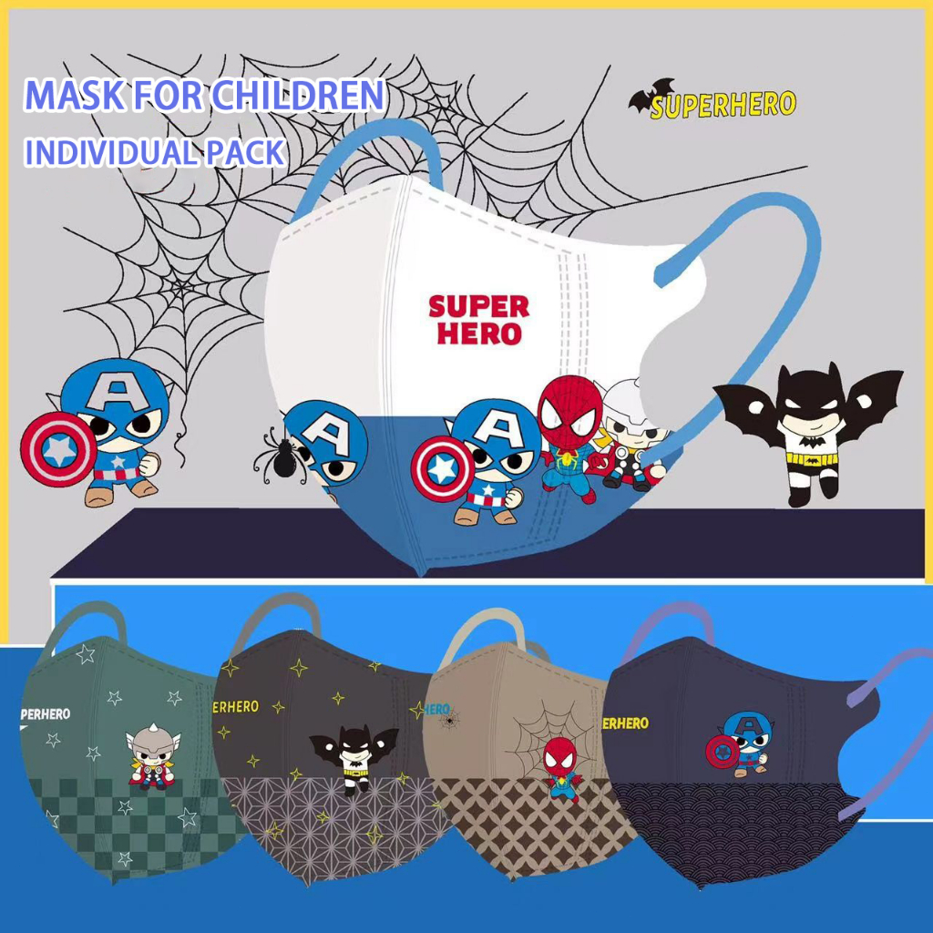 [Free Shipping][Independent Packing]KN95 for Kids Mask Child Cartoon 3D ...