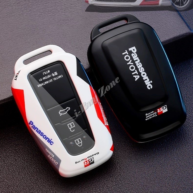 Toyota GR Gazoo Racing Magnetic Car Key Cover for C-HR, Corolla Altis ...