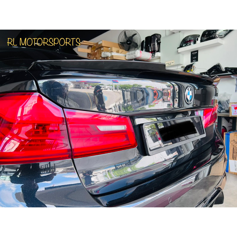 BMW G30 CS PSM M4 M5 M sport performance rear boot trunk carbon fiber ...